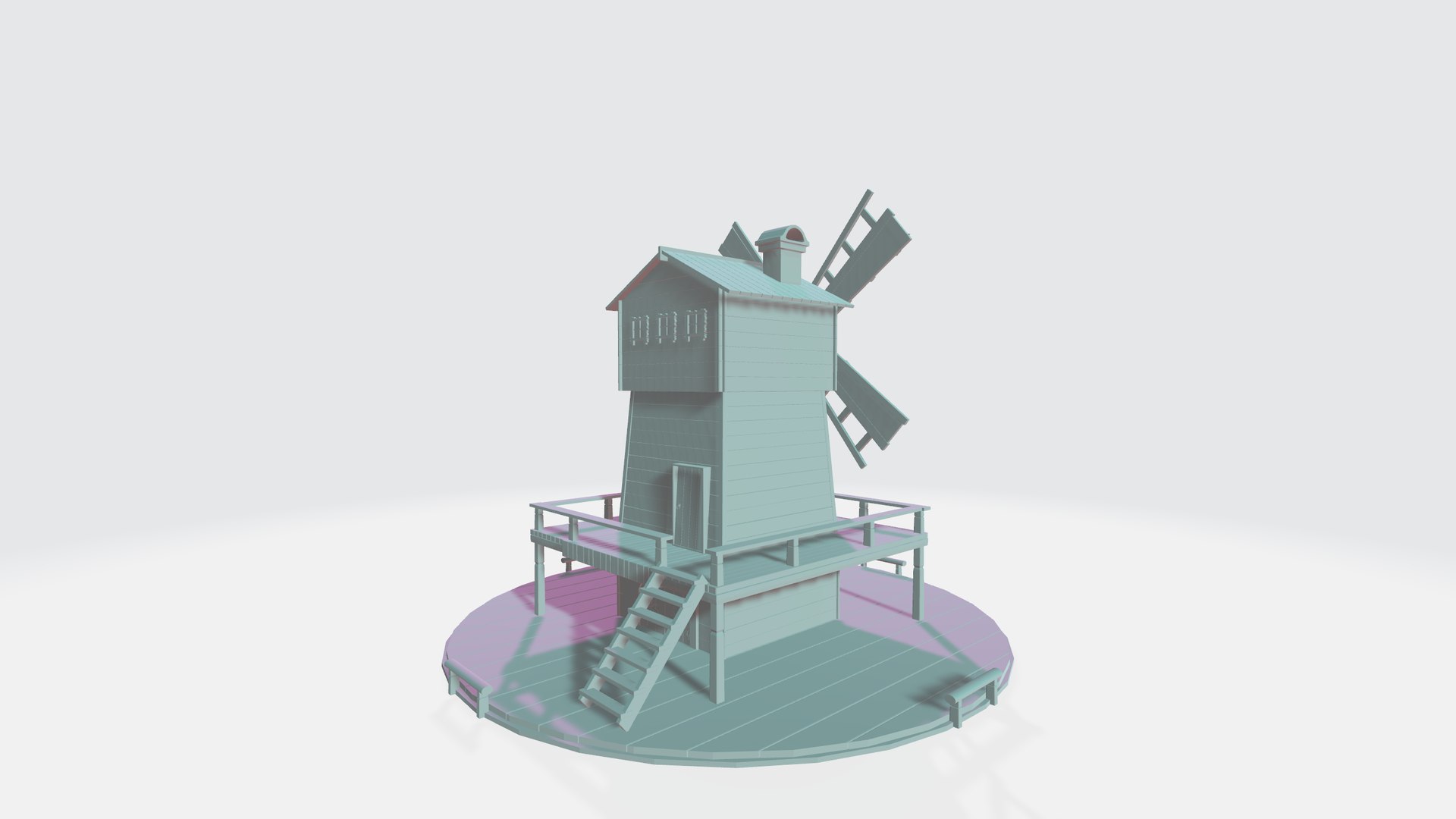 3D Architecture Windmill - TurboSquid 1692264