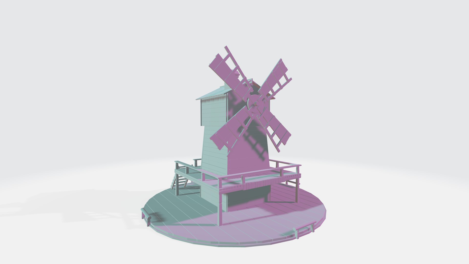 3D Architecture Windmill - TurboSquid 1692264