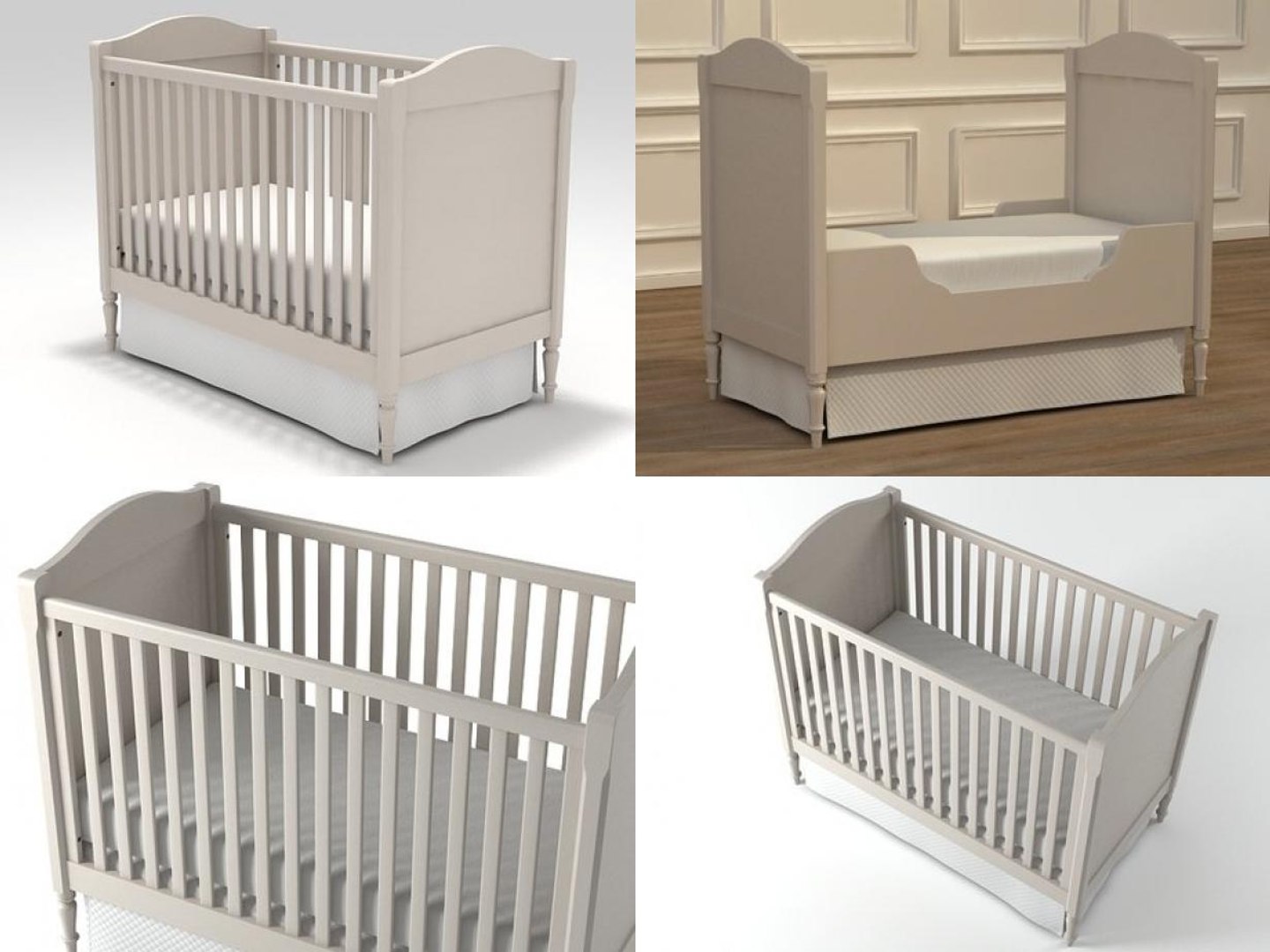 3D tate crib model - TurboSquid 1177265