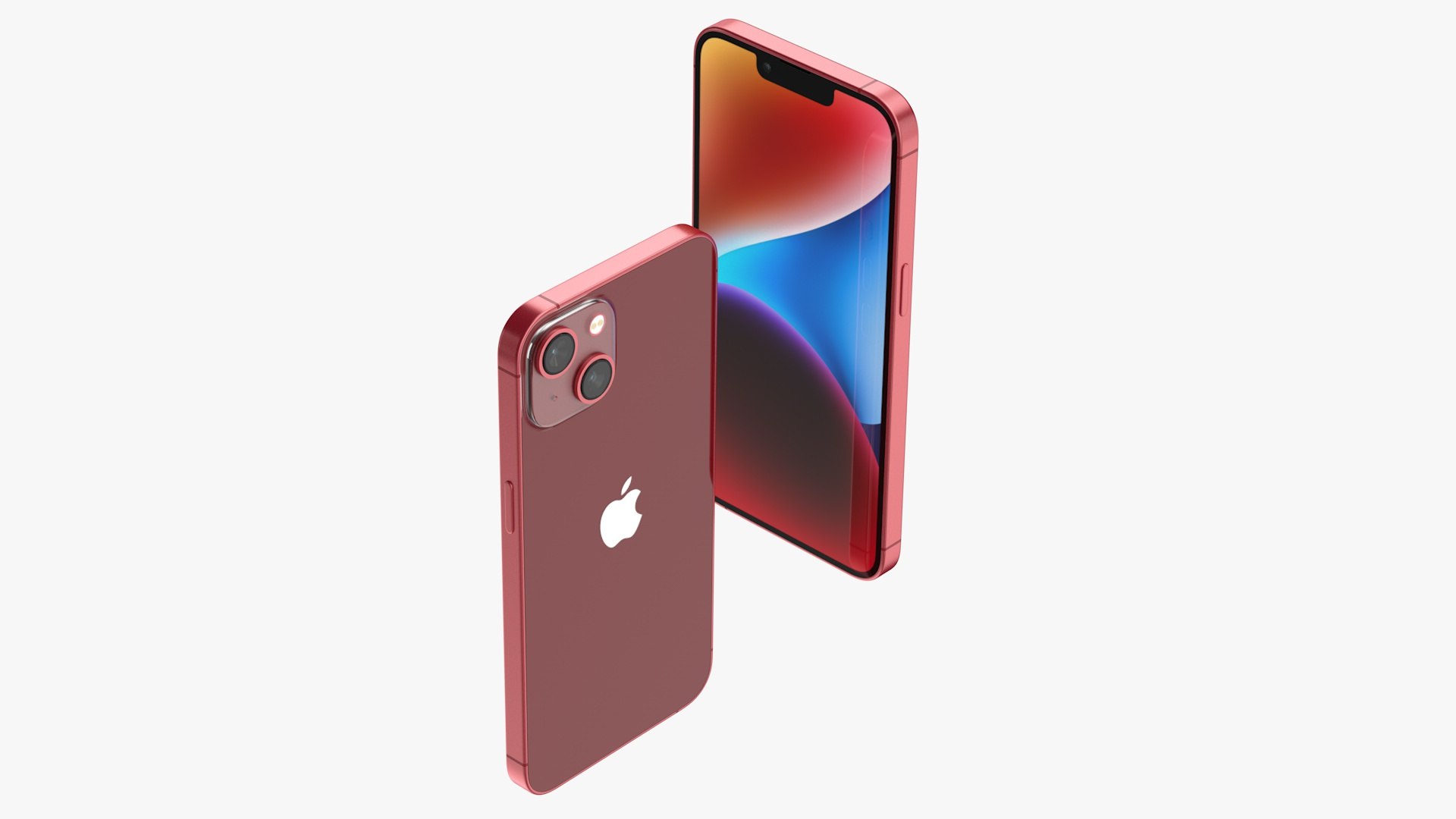 Apple IPhone 14 Product Red 3D - TurboSquid 1959139