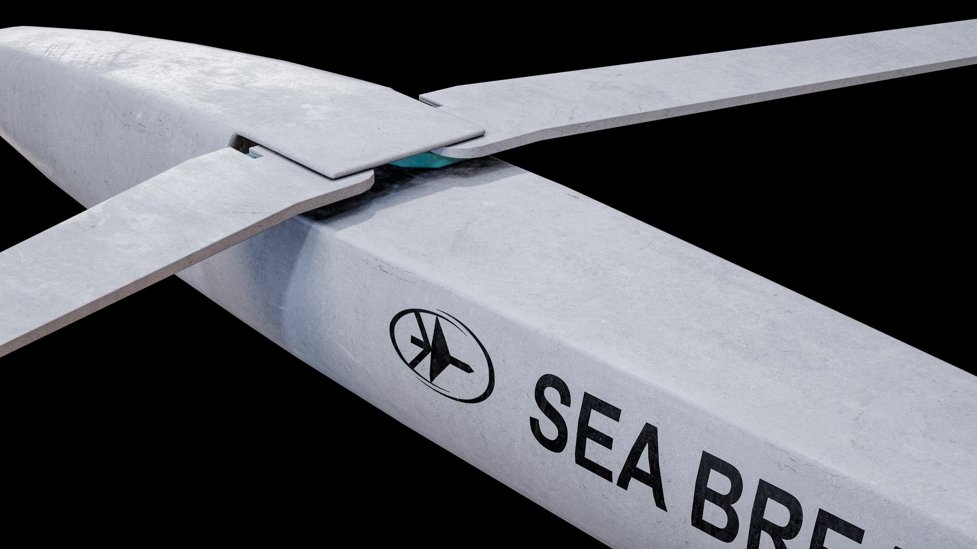 3D Sea Breaker Missile PBR Model - TurboSquid 2307679