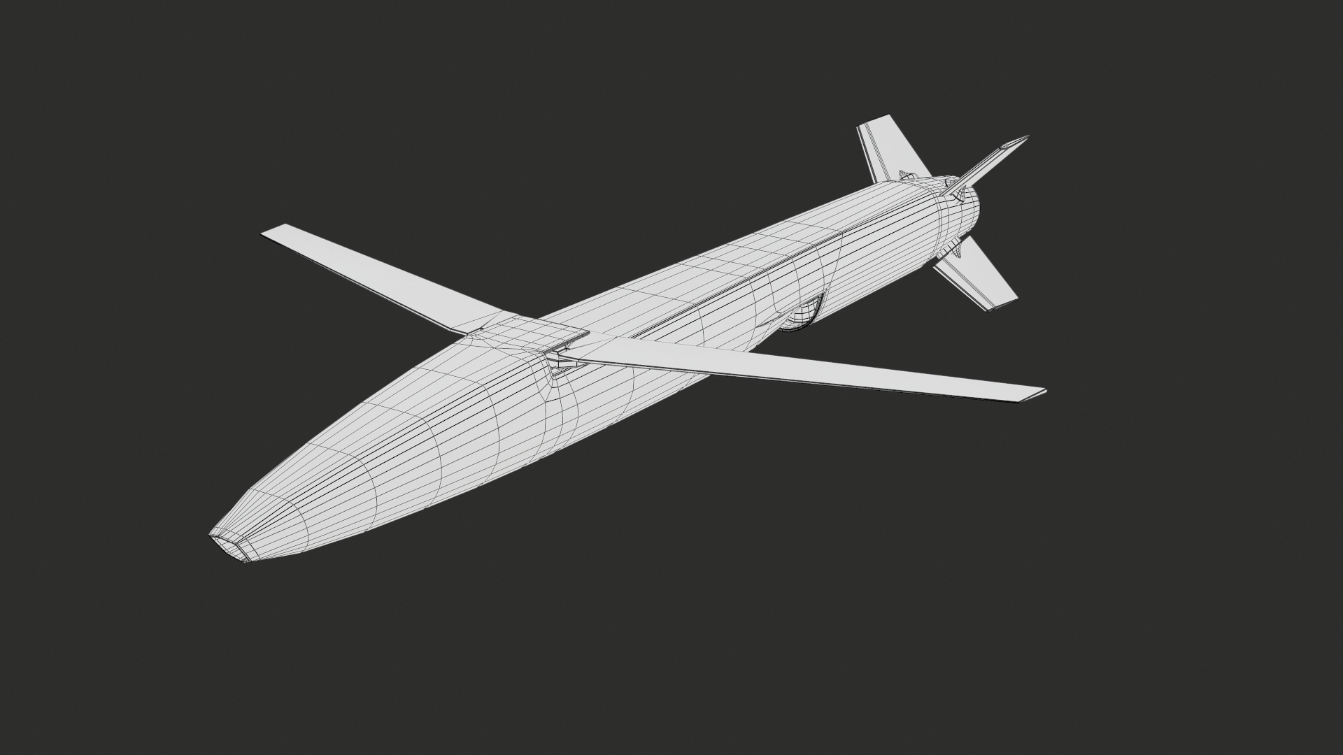 3D Sea Breaker Missile PBR Model - TurboSquid 2307679