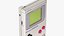 Nintendo Gameboy 3d Model