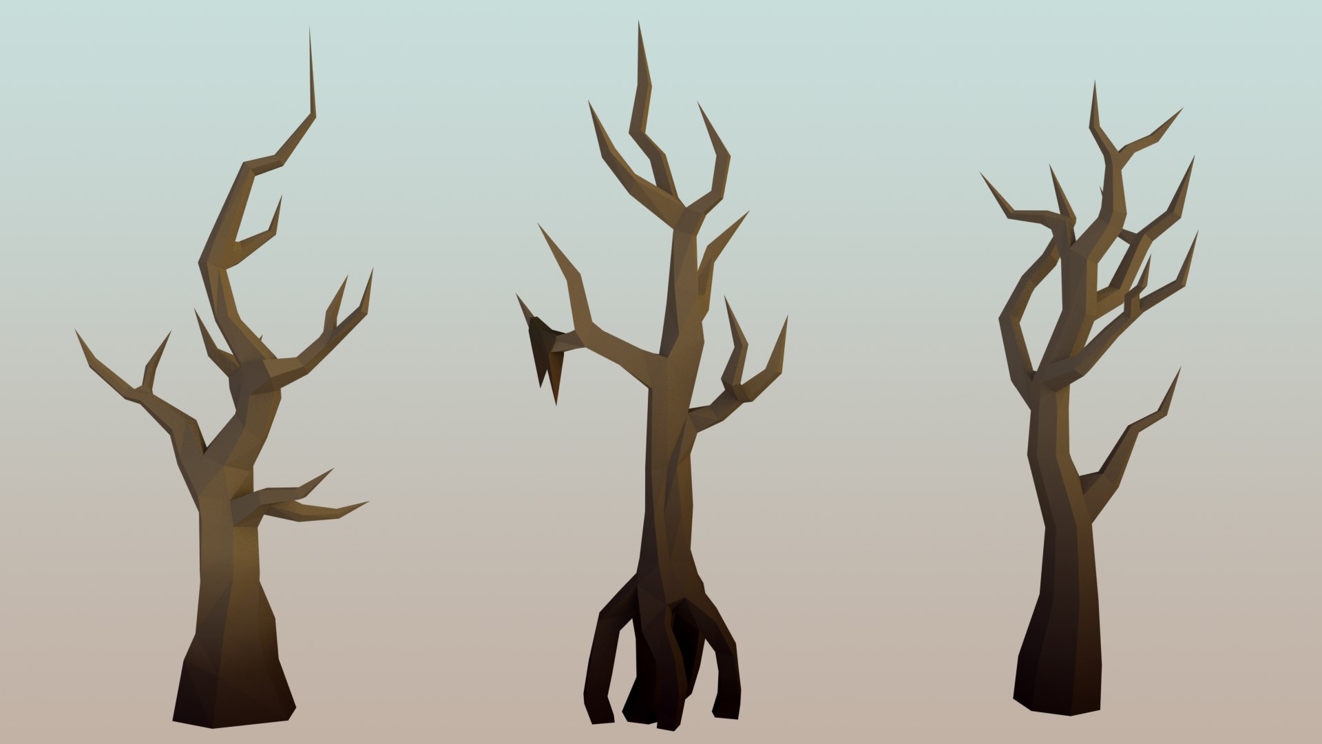 Trees Swamp Pack 3D Model - TurboSquid 1353715