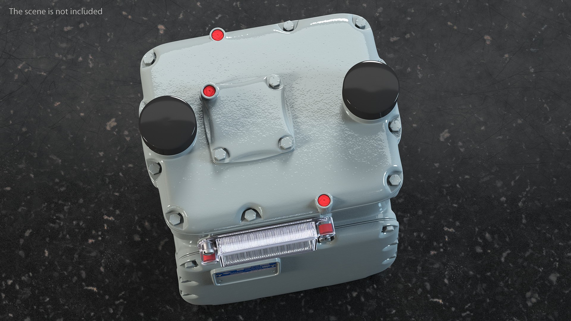 3D Diaphragm Gas Meter Elster - TurboSquid 1896285