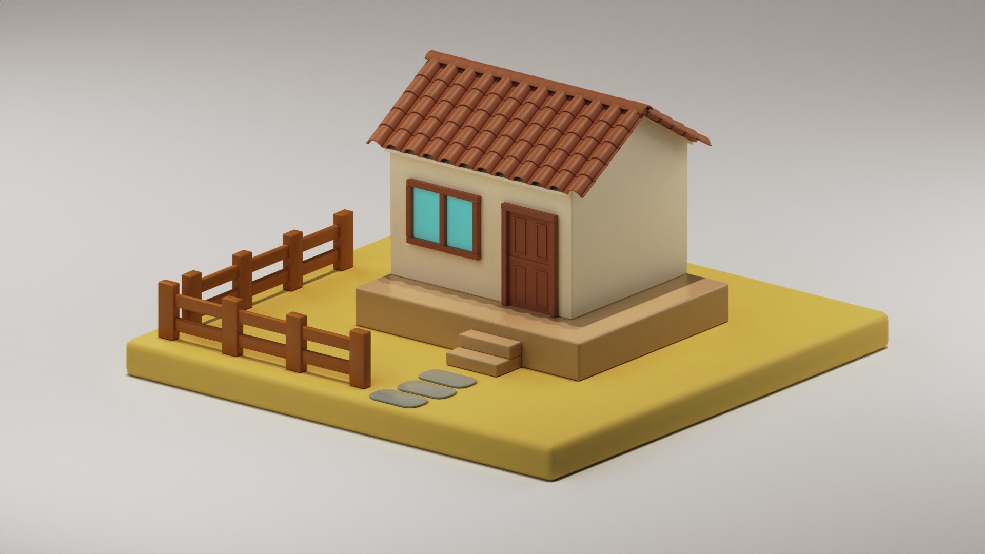 Building Cartoon 3D Model - TurboSquid 2308978