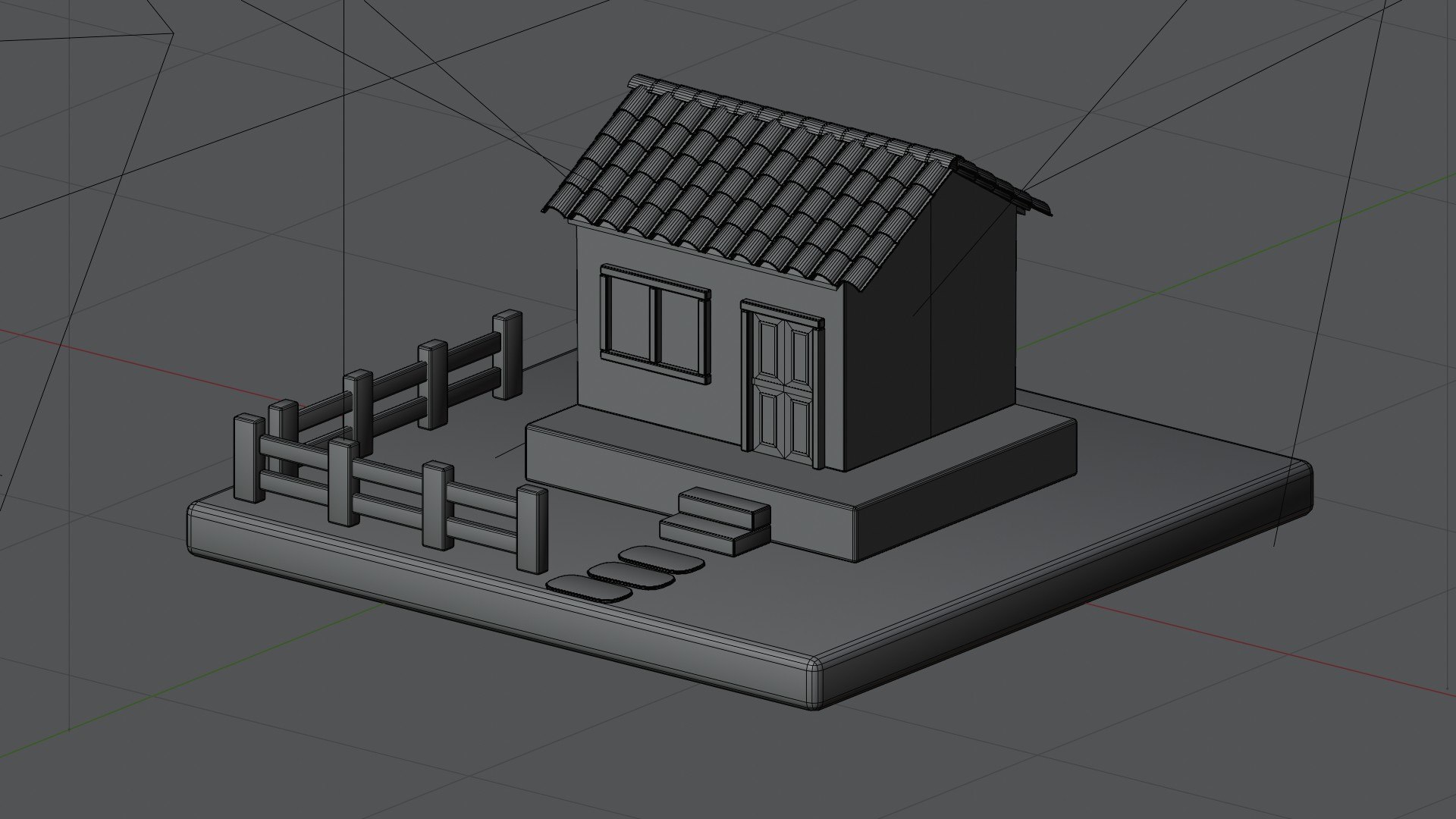 Building Cartoon 3D Model - TurboSquid 2308978