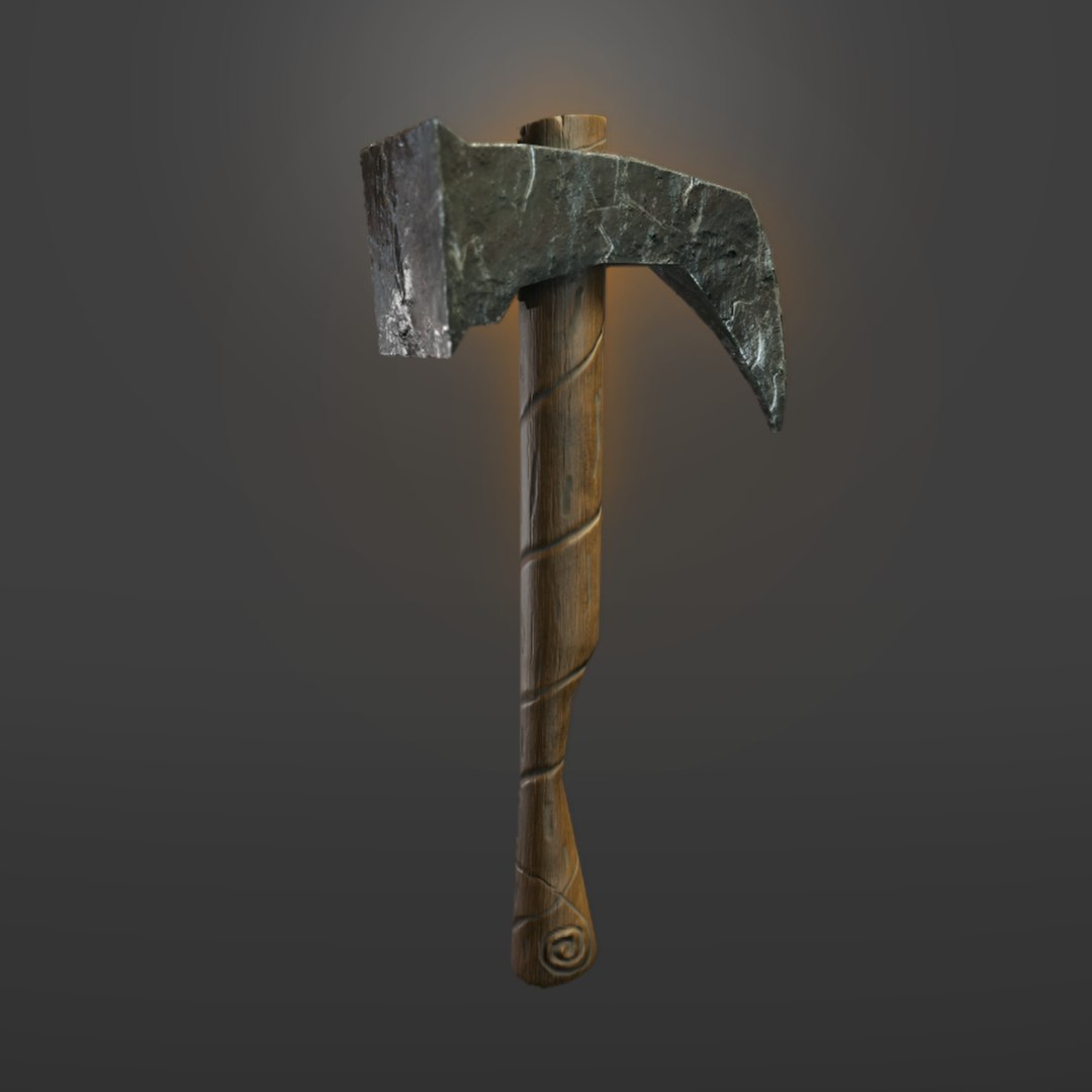 3D pick axe games - TurboSquid 1494884