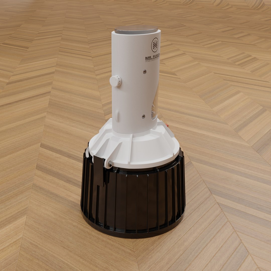 Mr Fusion From The Movies Back To The Future Part II III 2015 3D Model ...