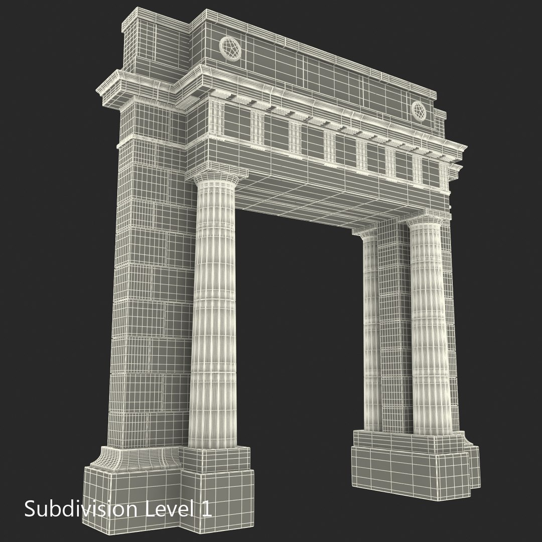 3d Memorial Arch Design