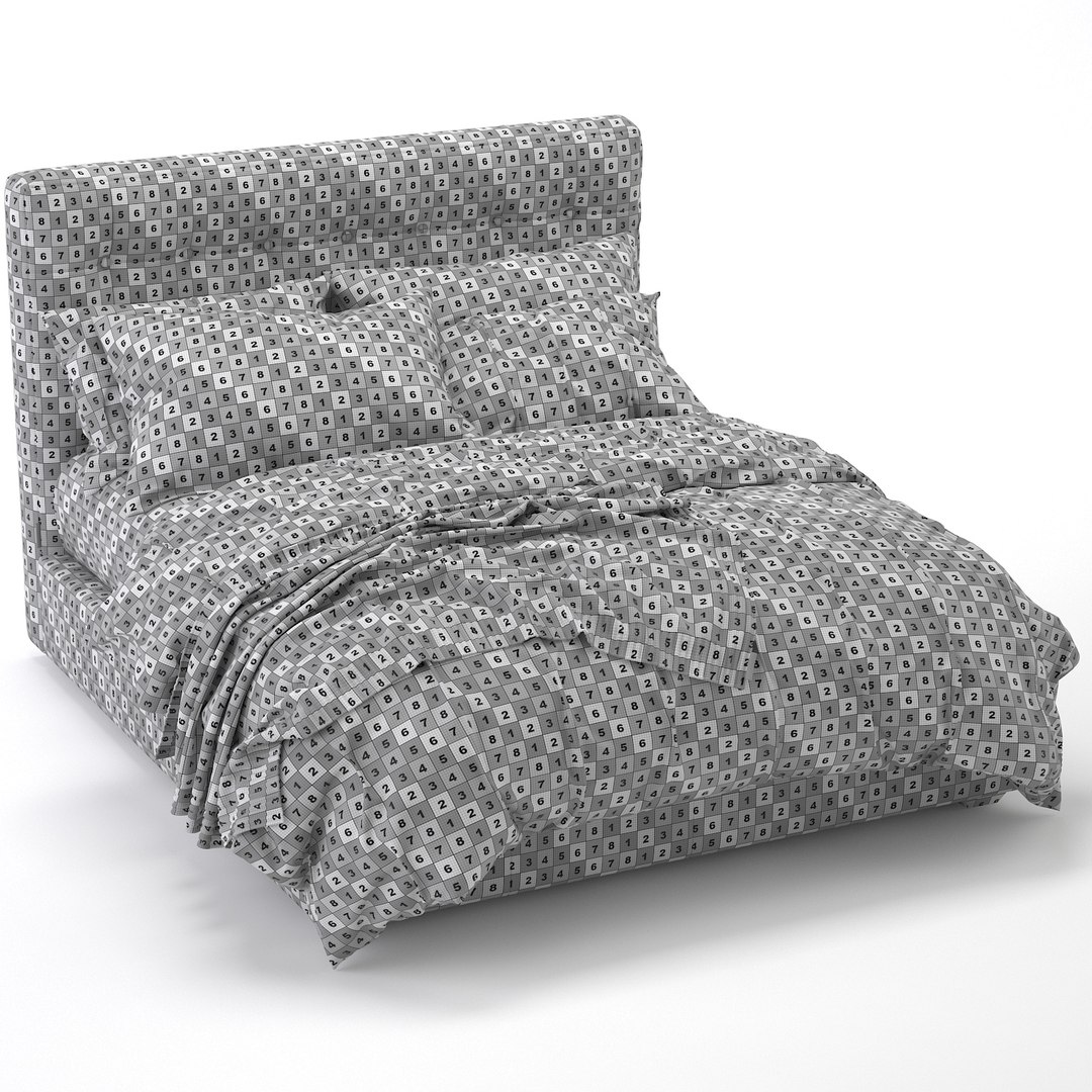 Bed Photorealistic Realistic 3d Ma