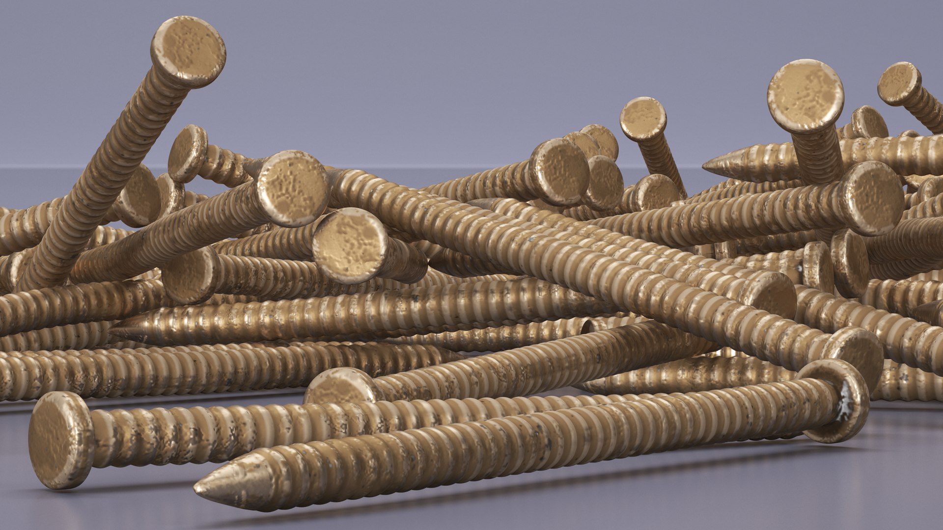 Panel Board Nails Old 3D - TurboSquid 2061467