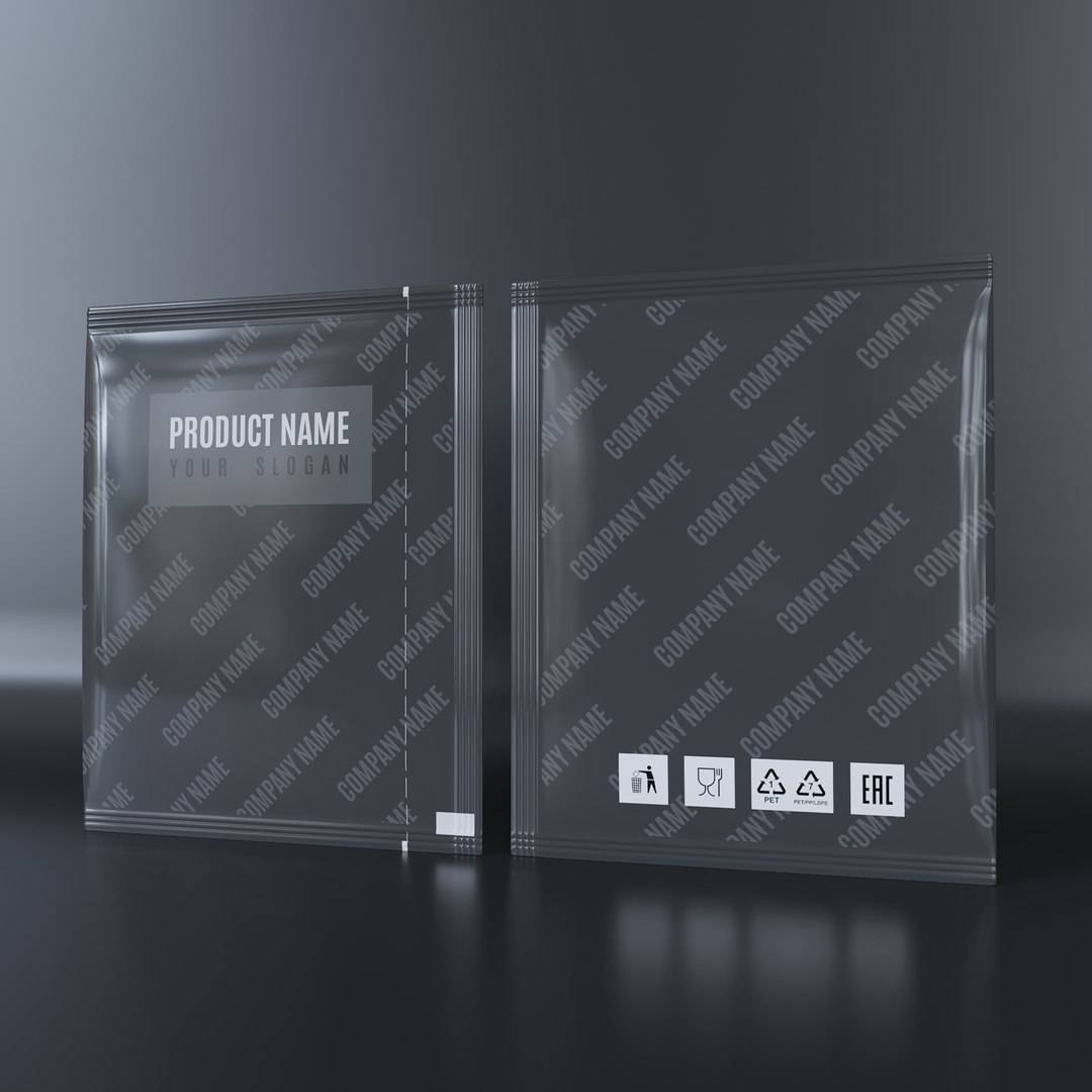 Plastic Pouch 3D - TurboSquid 2201073