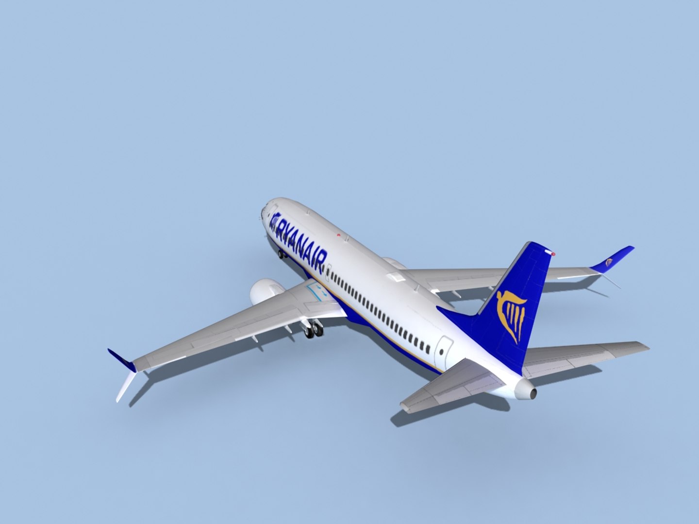 Boeing 737-8 3D Model - TurboSquid 1489271