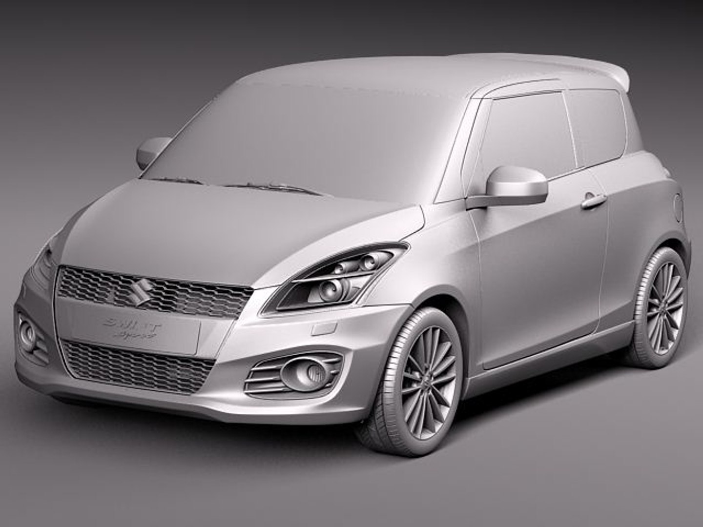 Suzuki Swift Sport 2012 3d Max