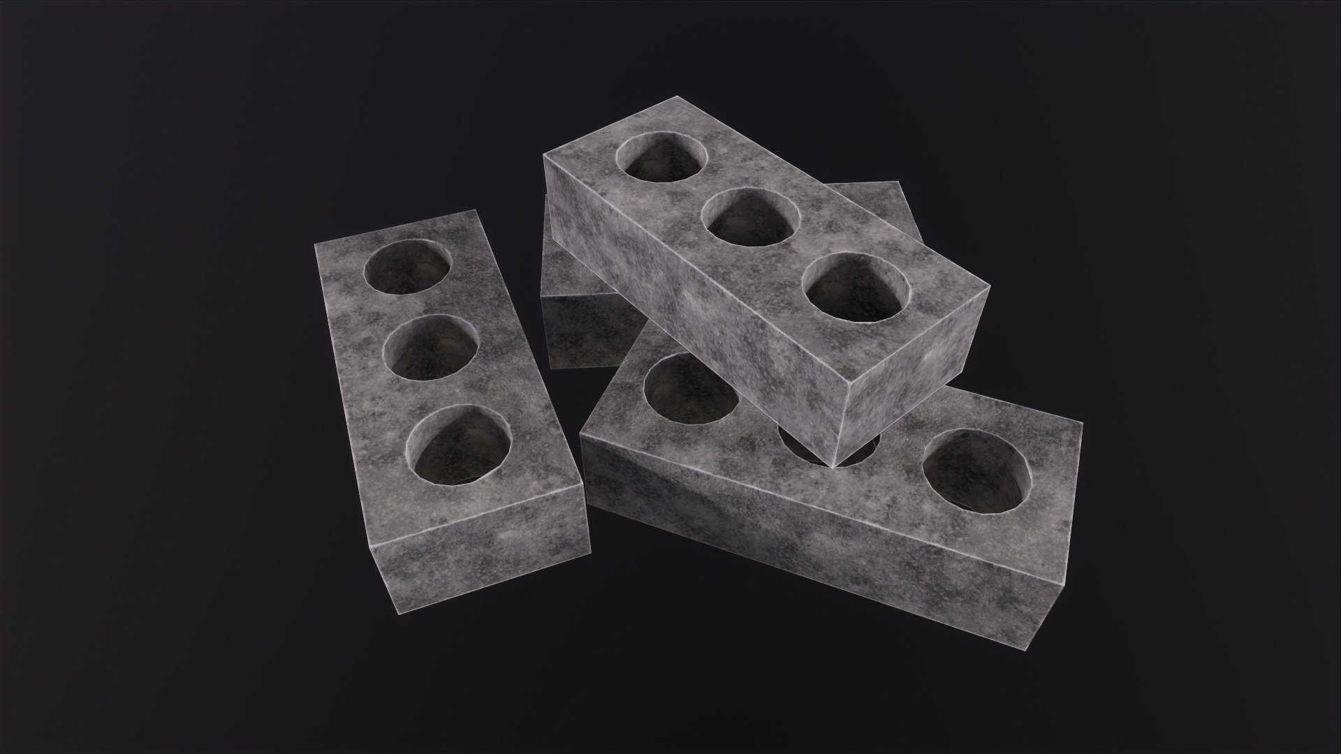 Bricks Model - TurboSquid 2144510