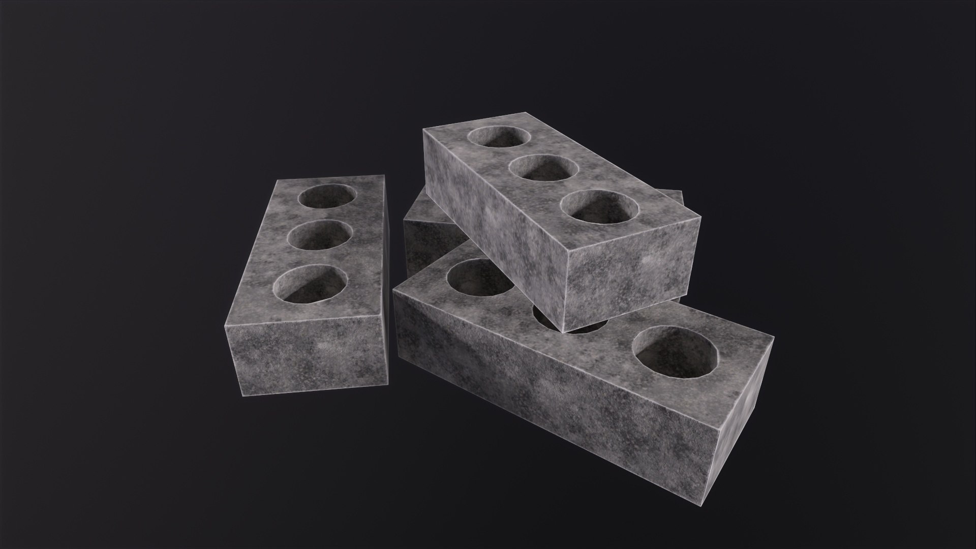 Bricks Model - TurboSquid 2144510