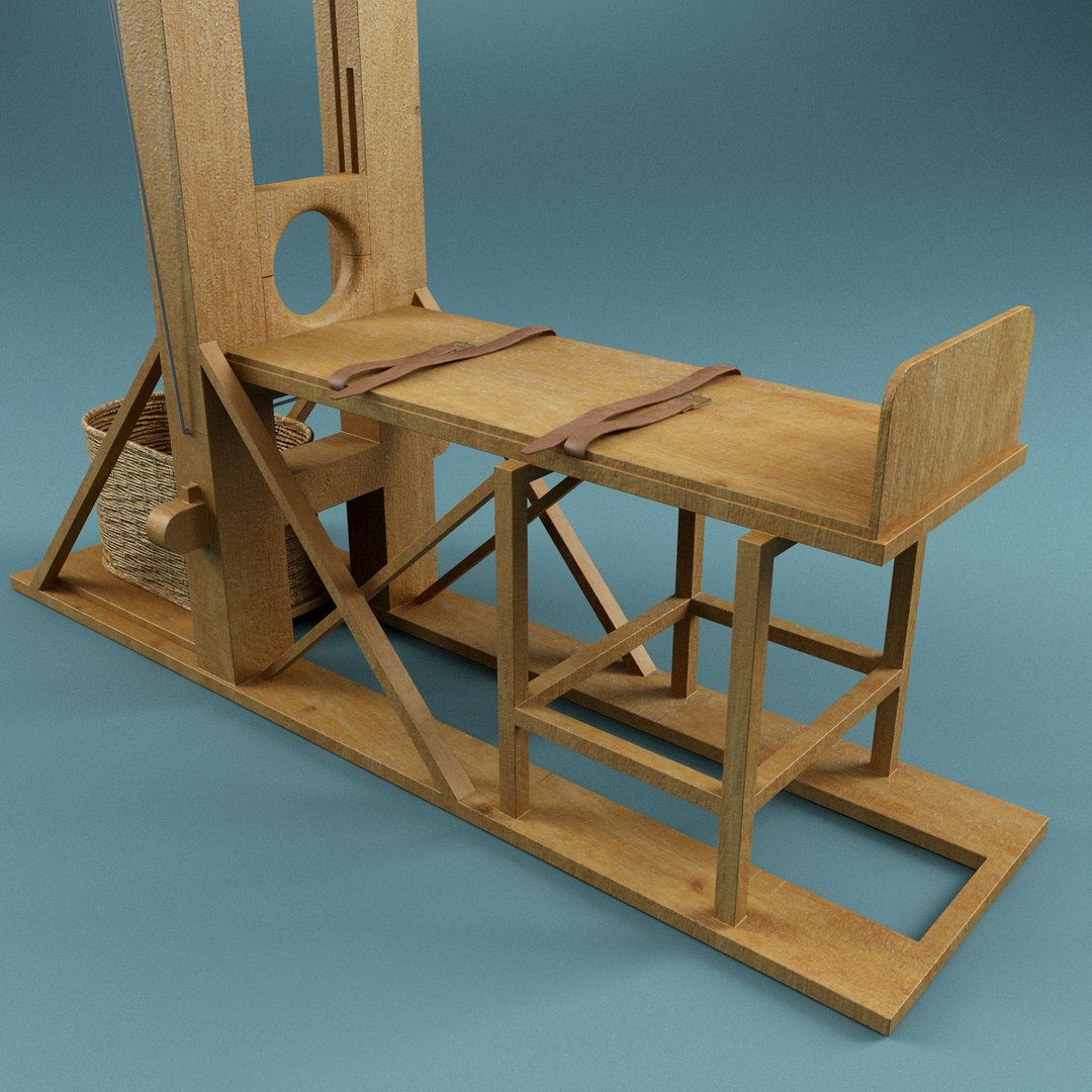 3d Model Guillotine V2
