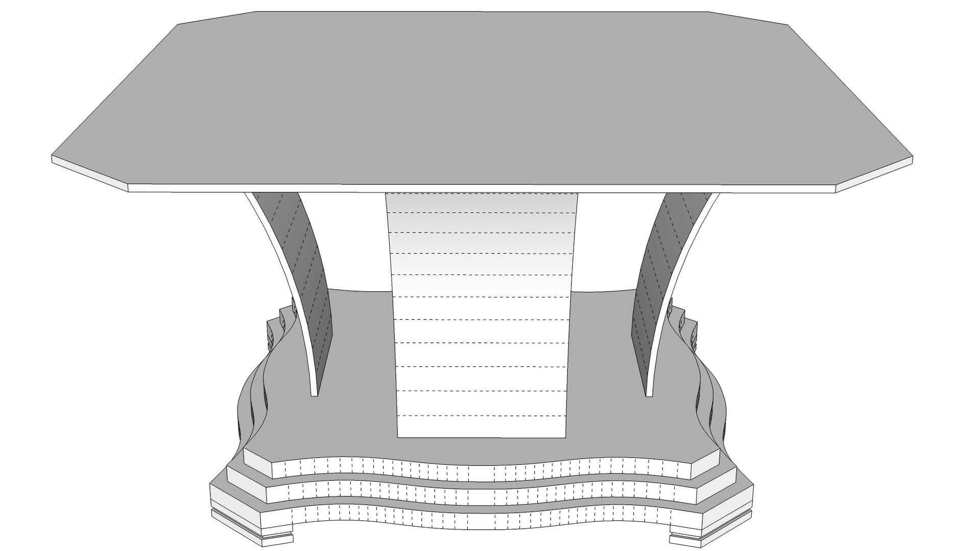 3D Tea Cofee Table - TurboSquid 2269446