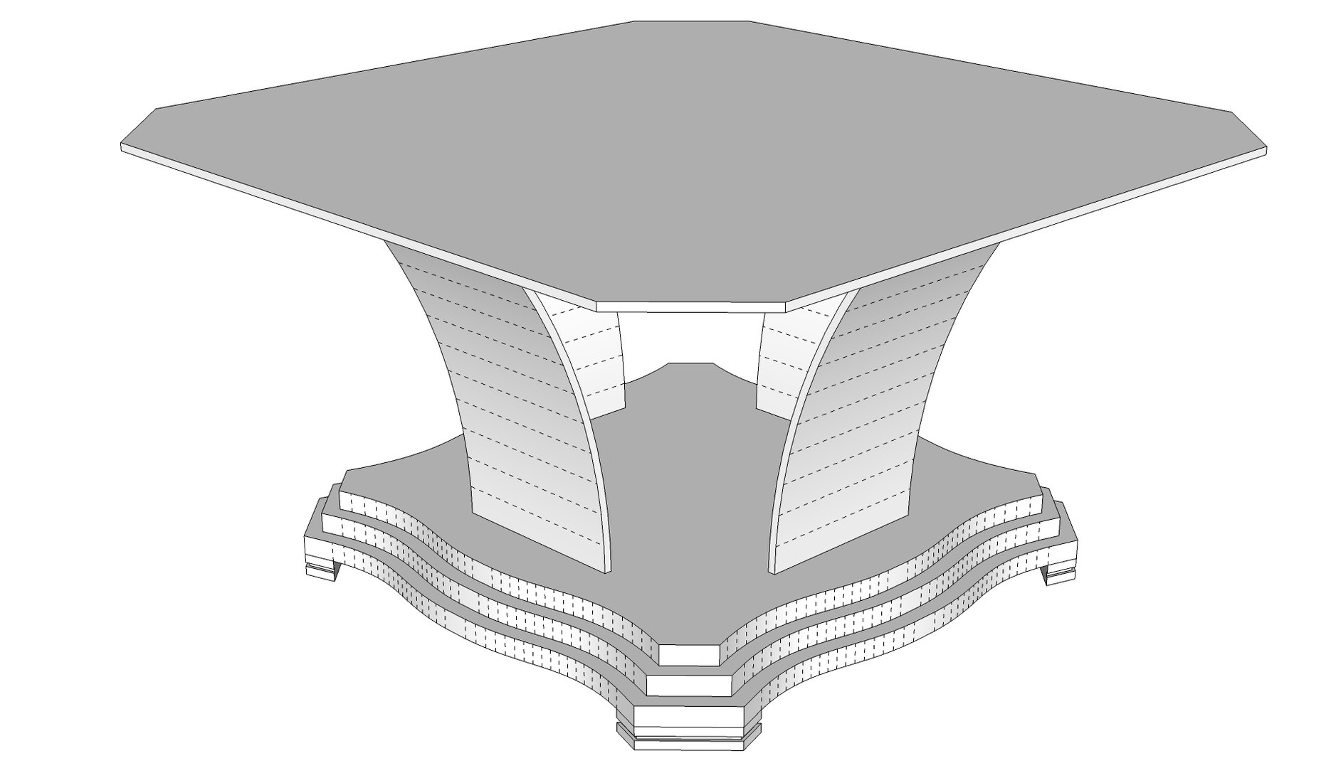3D Tea Cofee Table - TurboSquid 2269446