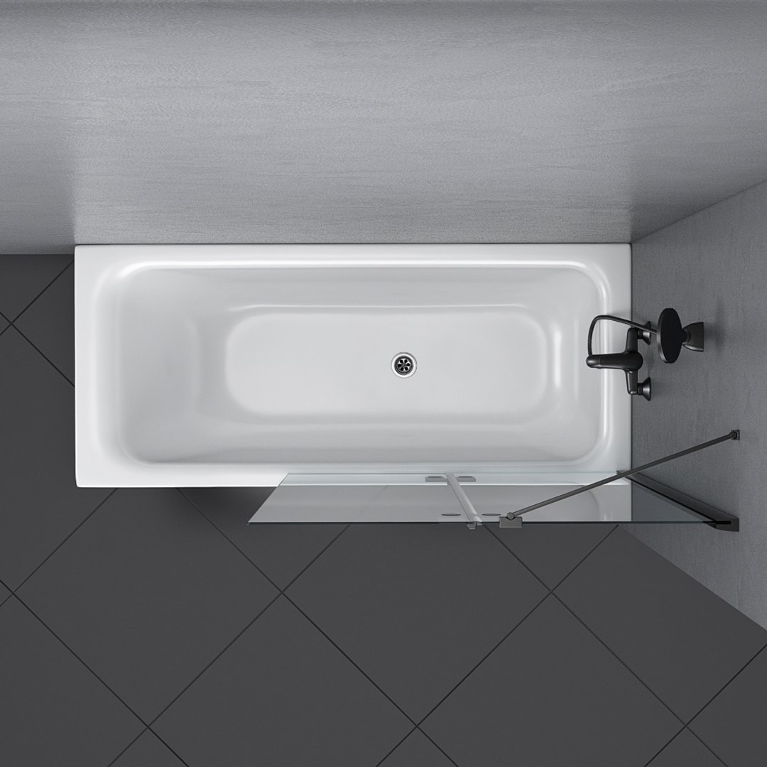 3D Model Gustavsberg Bath Set 81 - TurboSquid 1507689