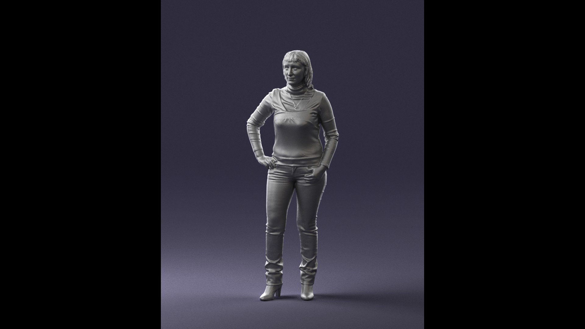 Scanned realistic human 3D model - TurboSquid 1701853