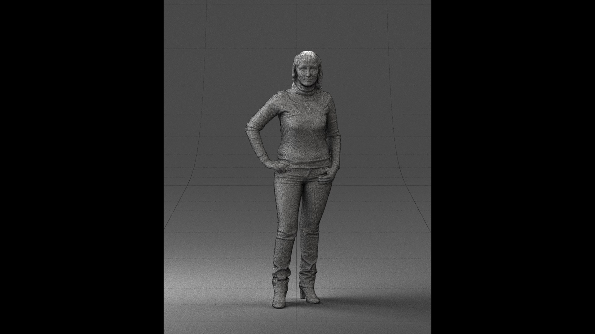Scanned realistic human 3D model - TurboSquid 1701853