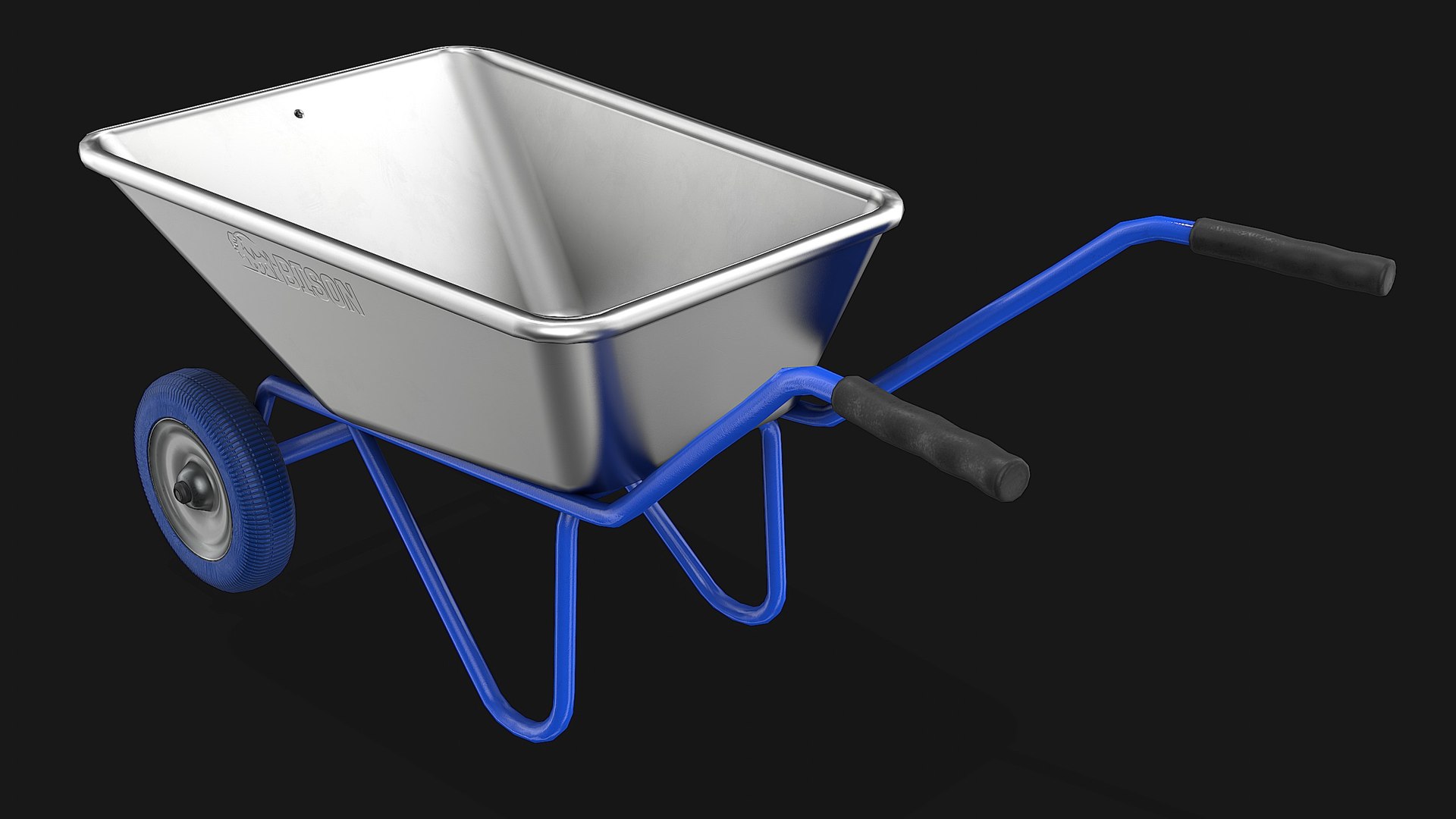3D Model Wheel Barrow - TurboSquid 2145366