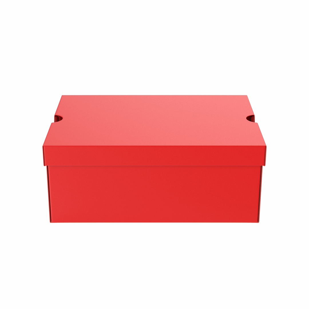 3D model Red Shoe Box - TurboSquid 2168510