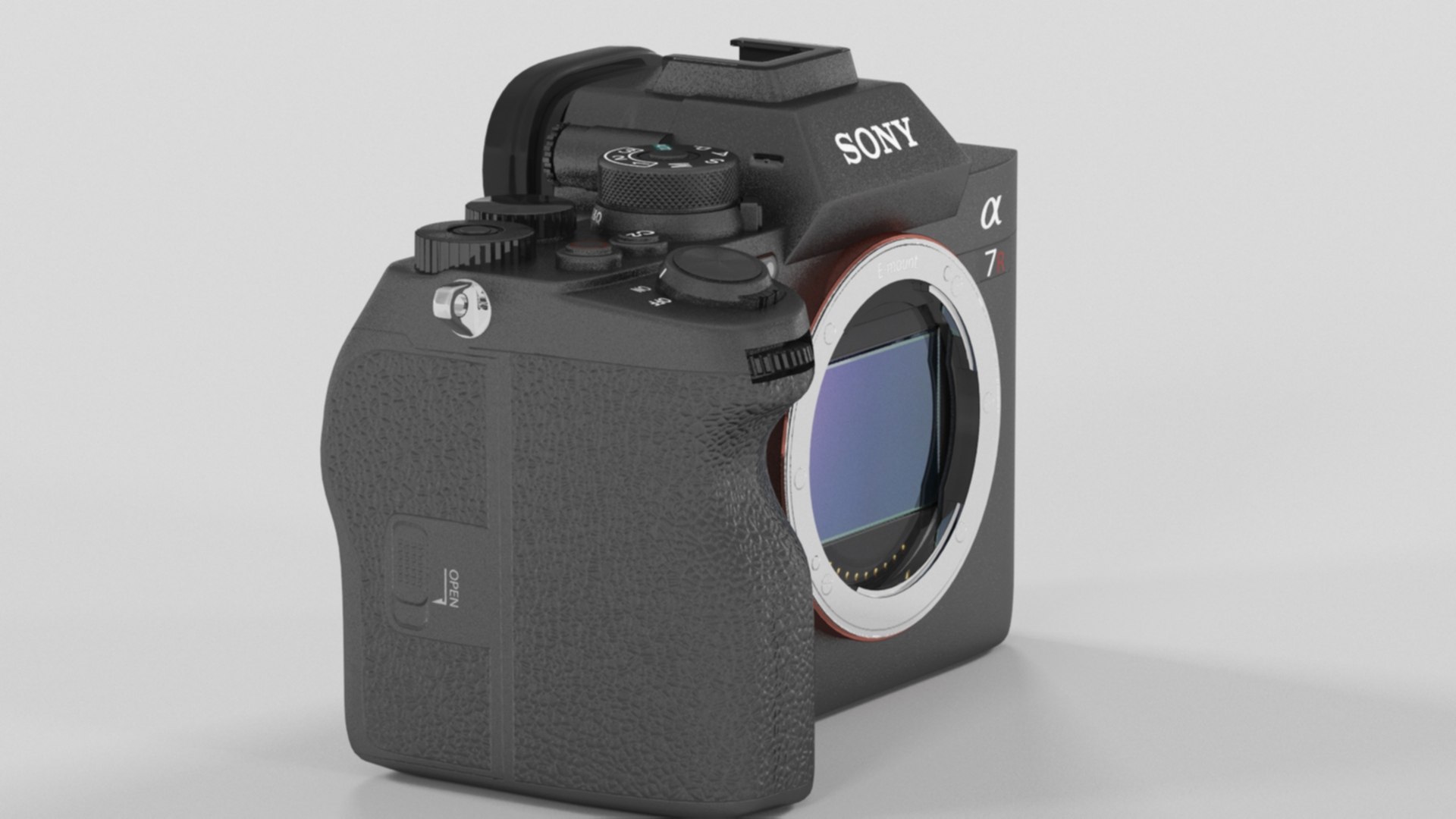 Sony ILCE-7RM5 Full Size Mirrorless SLR Camera 7RV 3D Model - TurboSquid 2235652