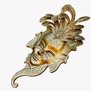 Pierrot Mask 3D Models for Download | TurboSquid