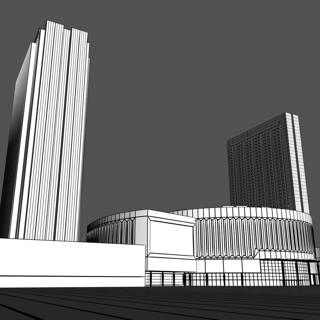 Dubai Marina Mall 3d Model