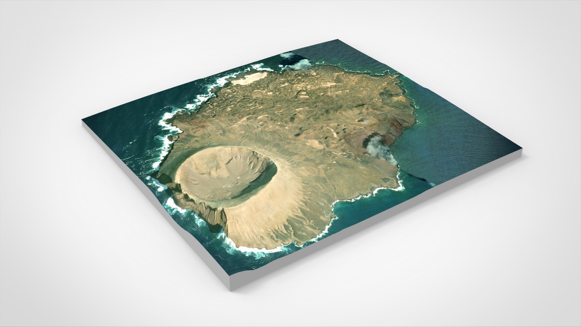 Island Alegranza Canary Islands Spain 3D Model - TurboSquid 2454776