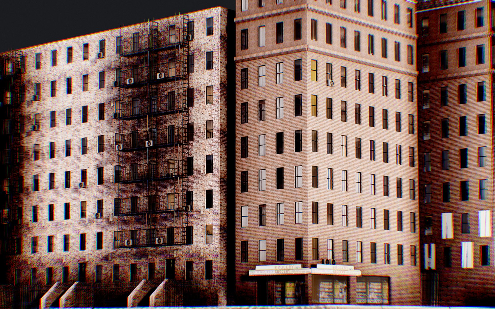 Low Poly - New York City Block 2 3D Model - TurboSquid 1886515