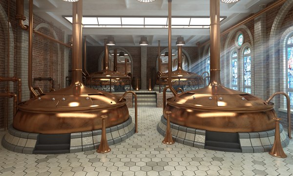 3D Distillery Models | TurboSquid