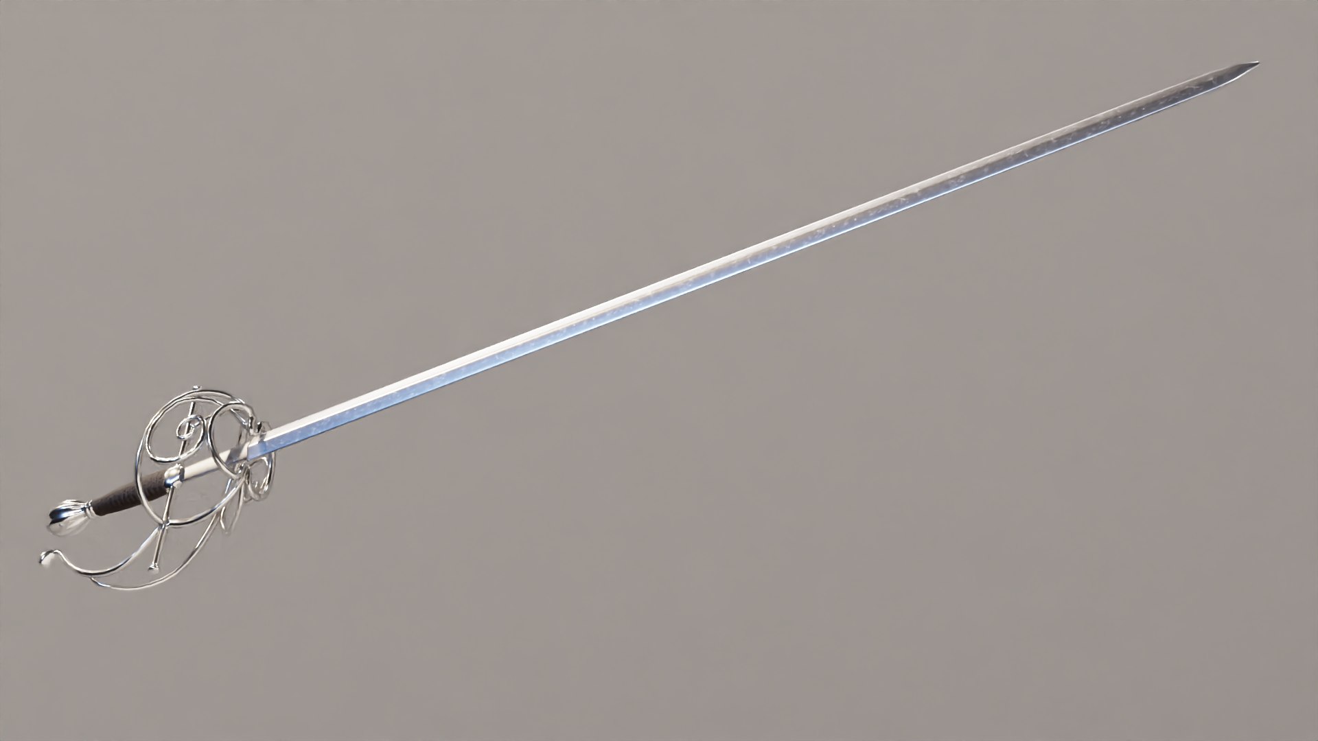 Rapier Western European Sword 3D - TurboSquid 1983727