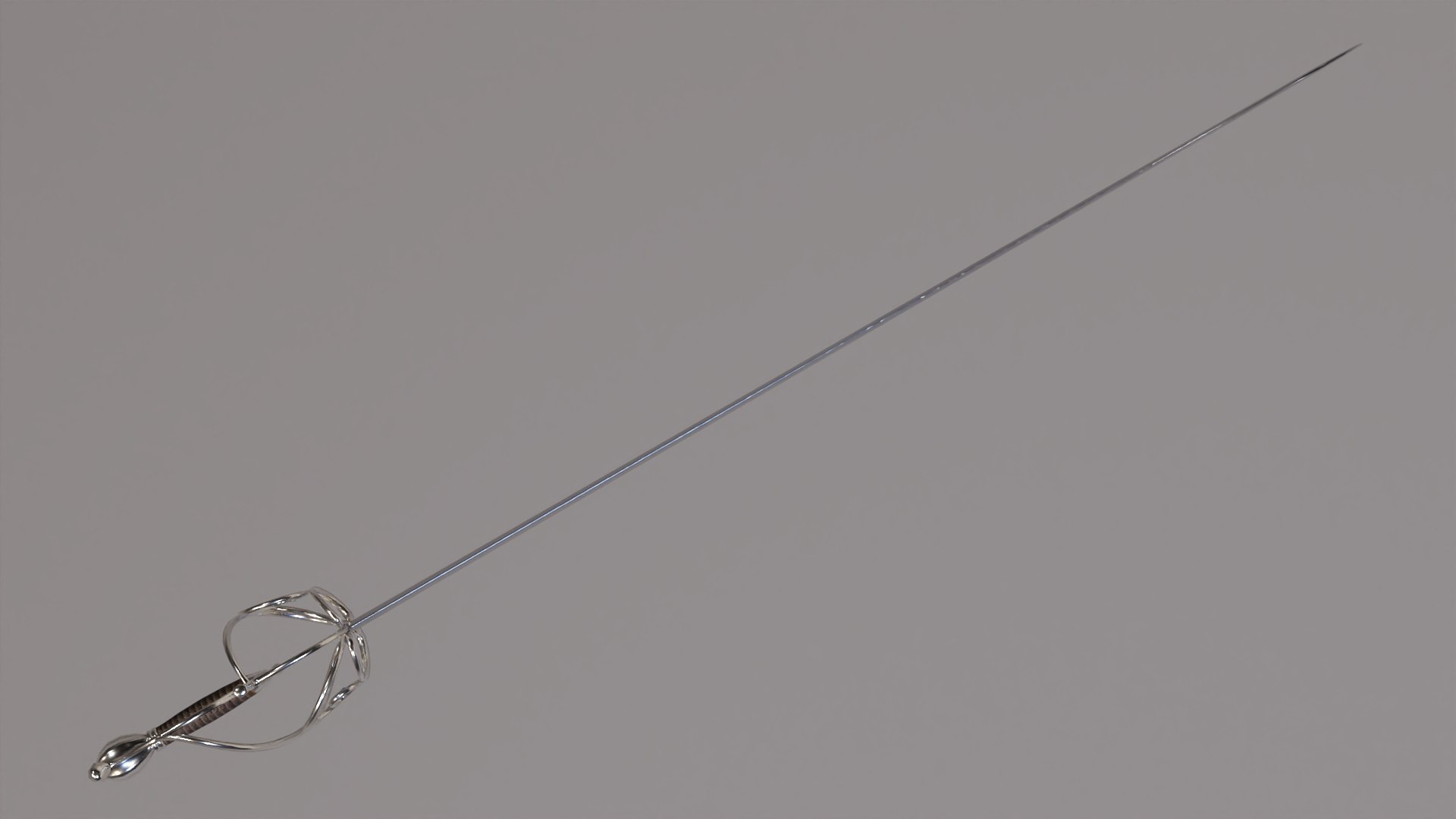 Rapier Western European Sword 3D - TurboSquid 1983727