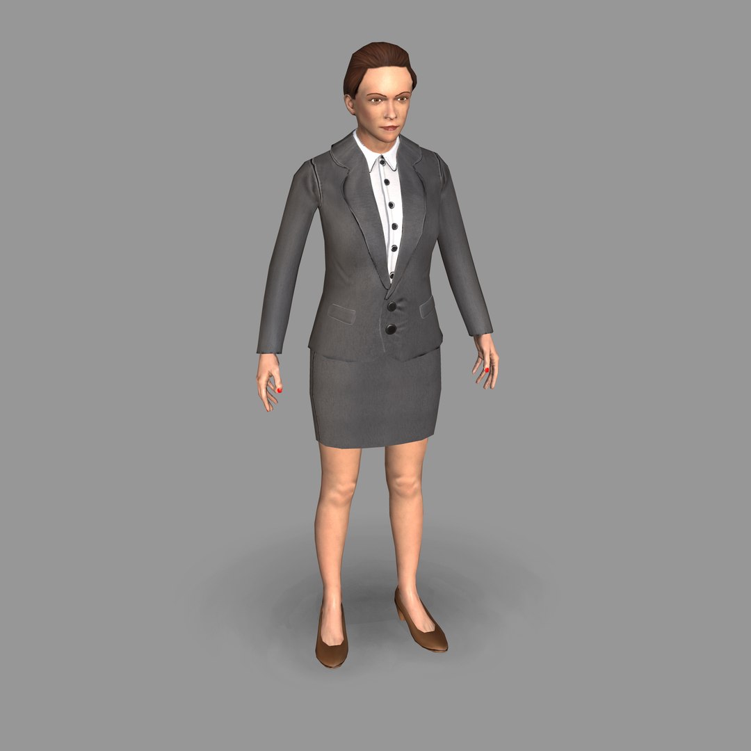 Boss Lady Model - TurboSquid 1286423