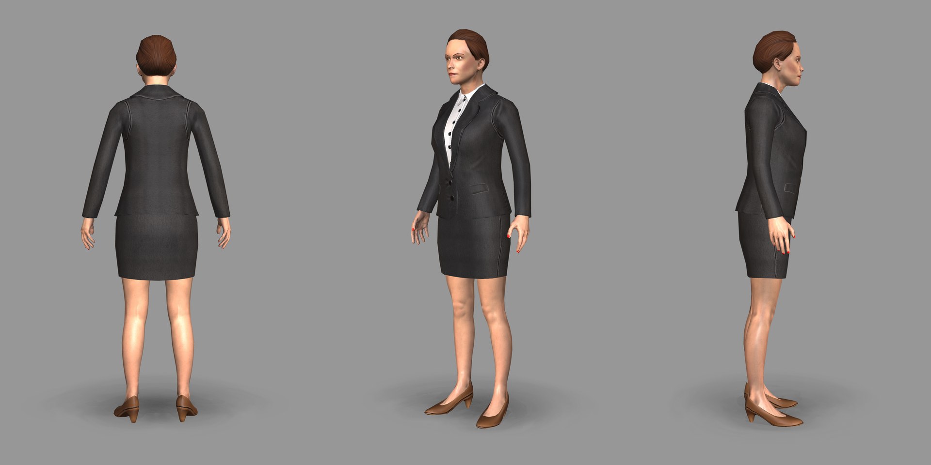 Boss Lady Model - TurboSquid 1286423