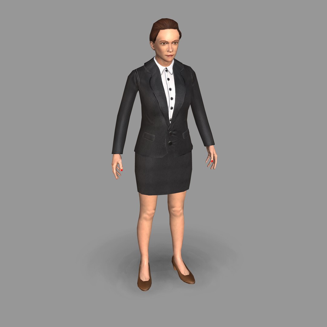 Boss Lady Model - TurboSquid 1286423