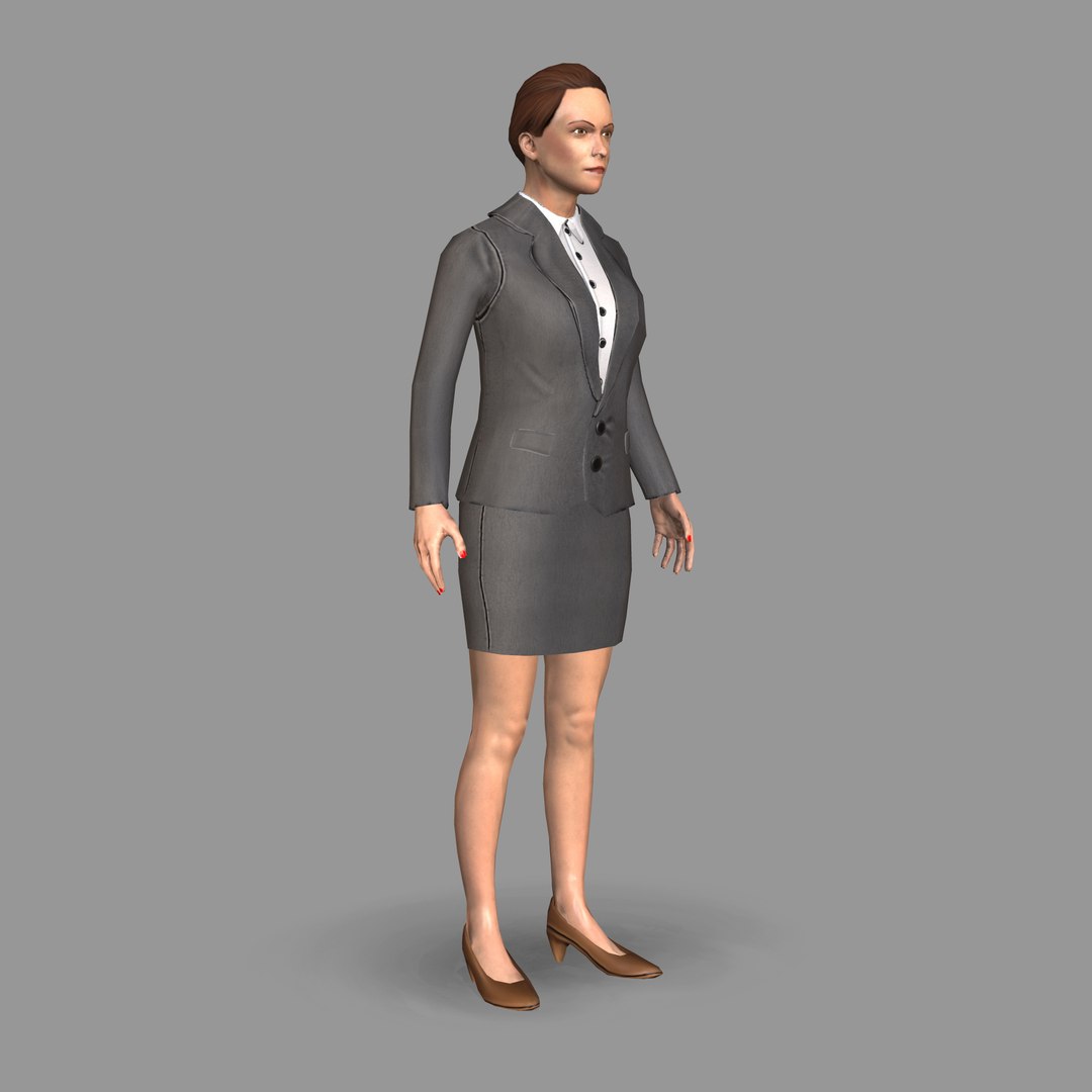 Boss Lady Model - TurboSquid 1286423