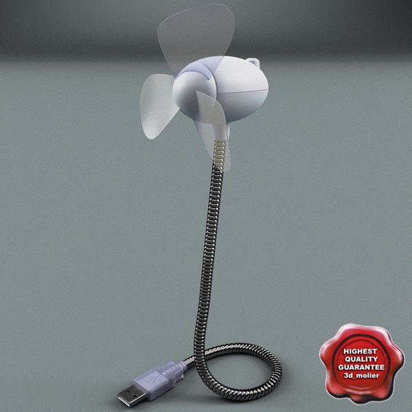 USB Fan 3D Models for Download | TurboSquid