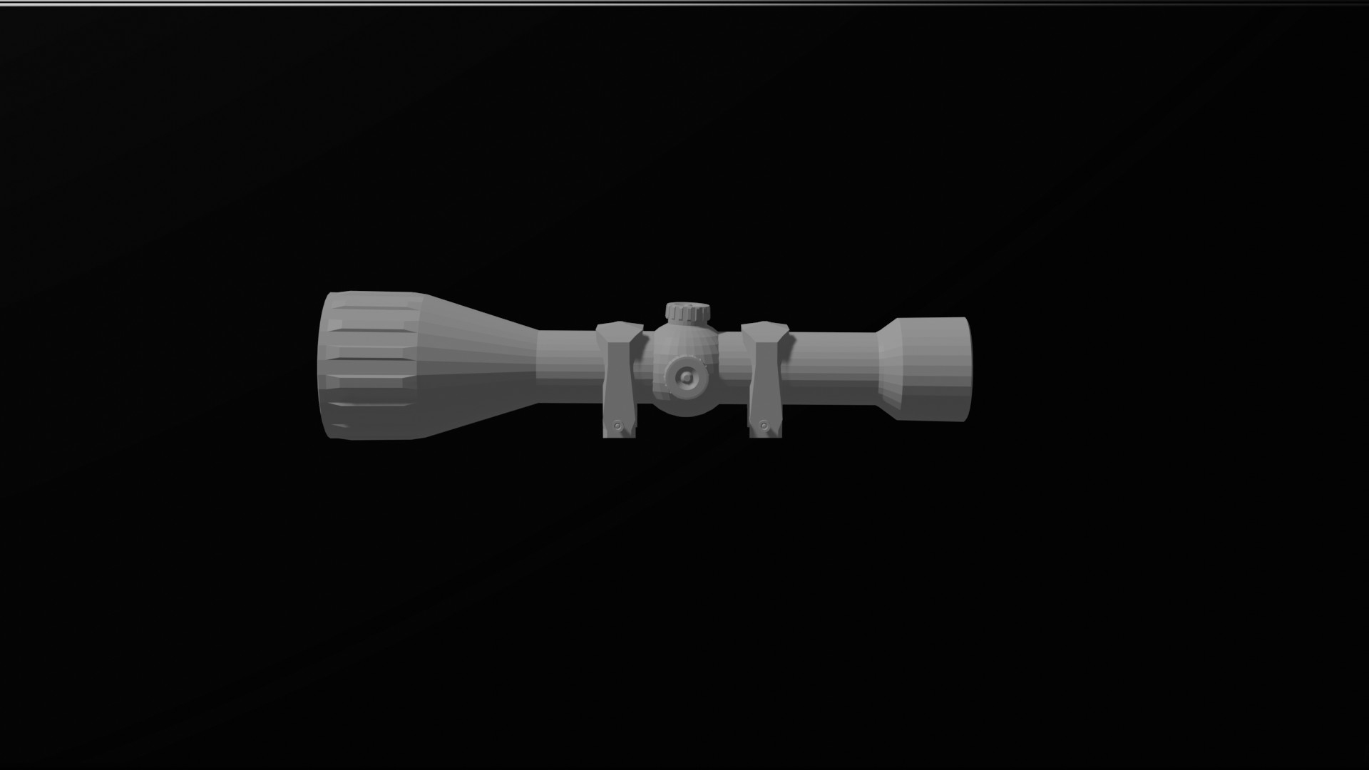 Sniper scope 3D model - TurboSquid 1789405
