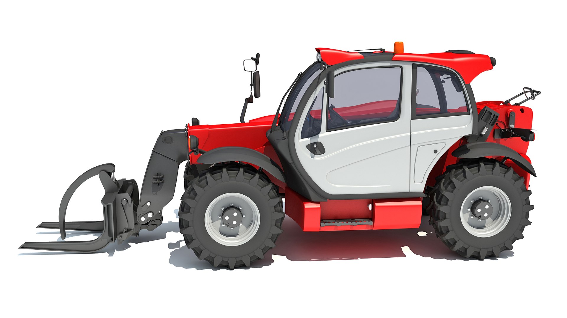Handler Telehandler 3D Model - TurboSquid 1673081