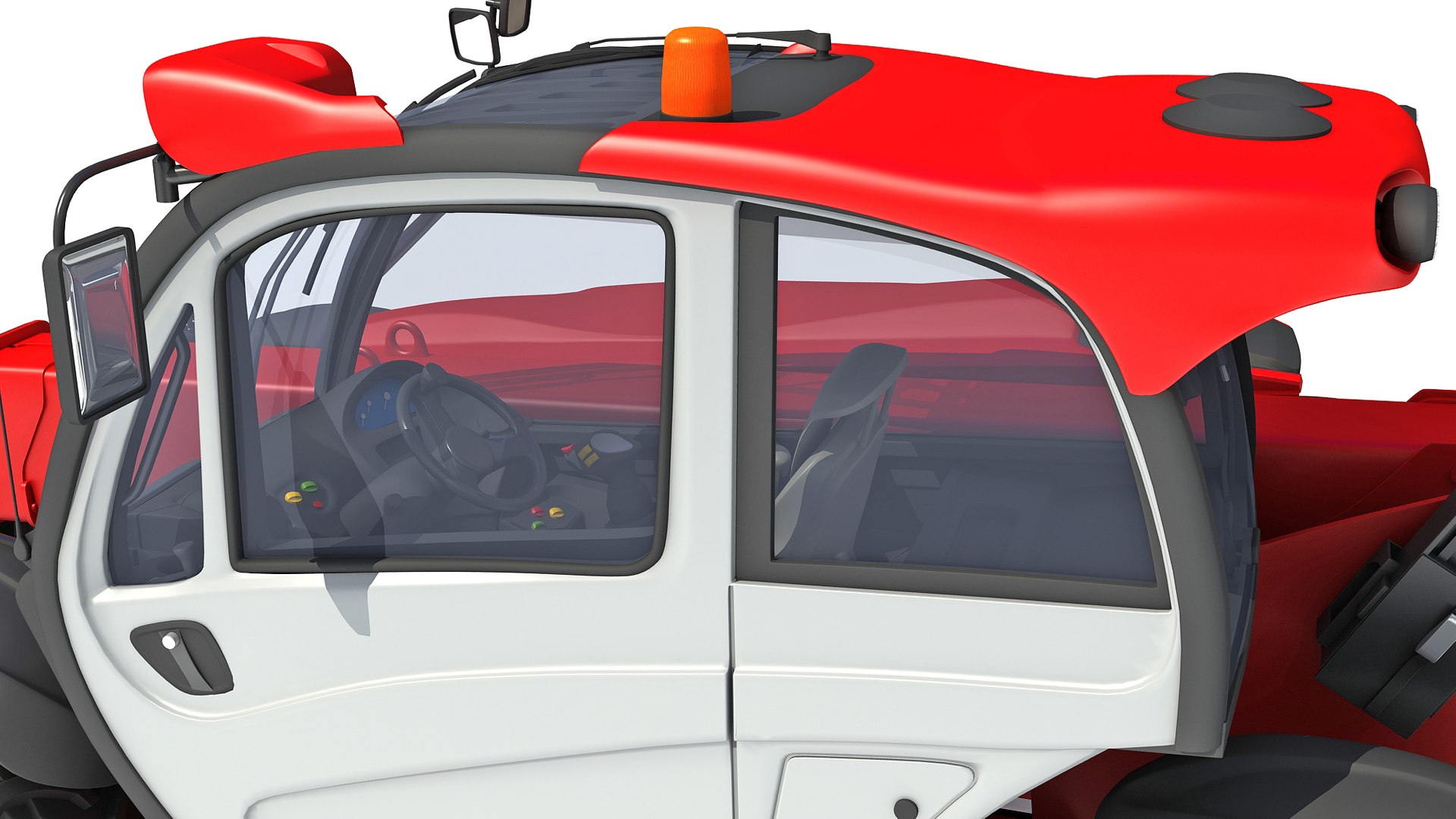 Handler Telehandler 3D Model - TurboSquid 1673081