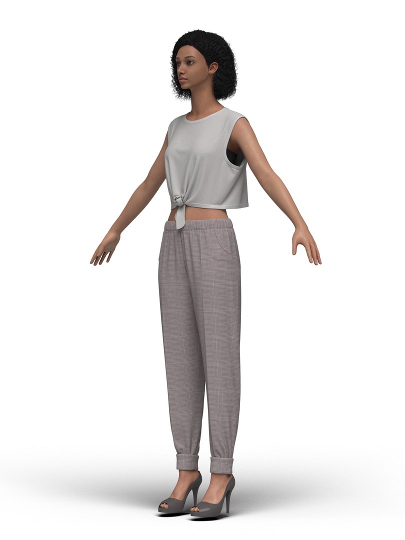 3D Female Chic Harmony - TurboSquid 2410386