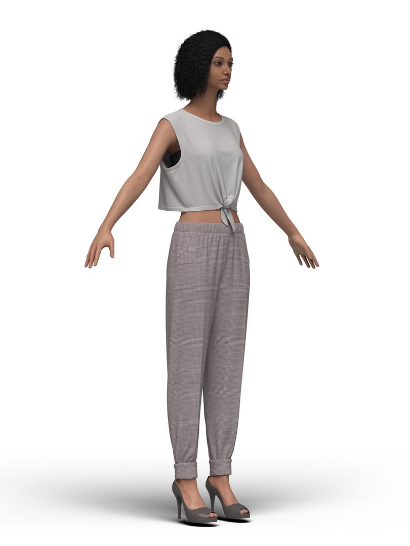 3D Female Chic Harmony - TurboSquid 2410386