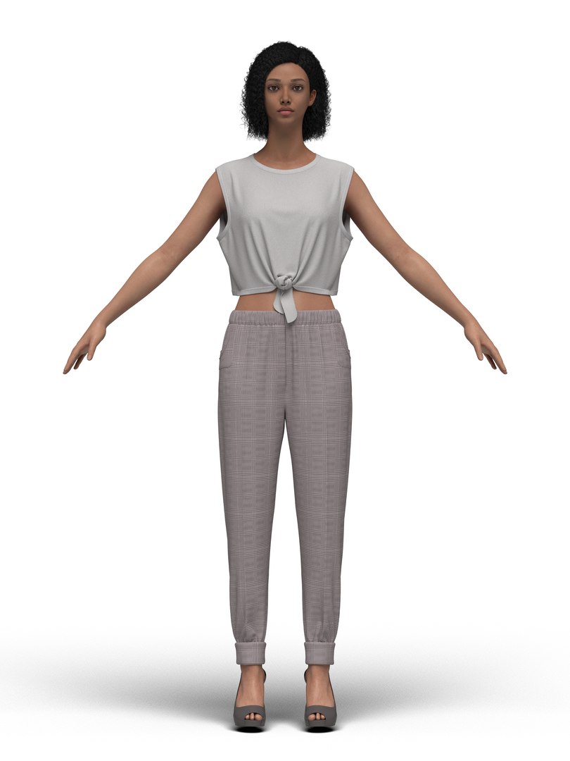 3D Female Chic Harmony - TurboSquid 2410386