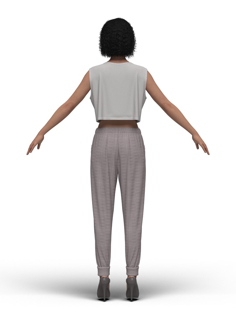 3D Female Chic Harmony - TurboSquid 2410386