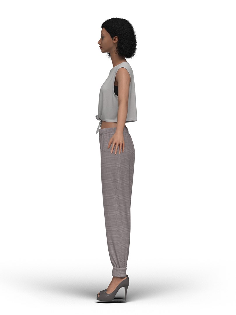 3D Female Chic Harmony - TurboSquid 2410386